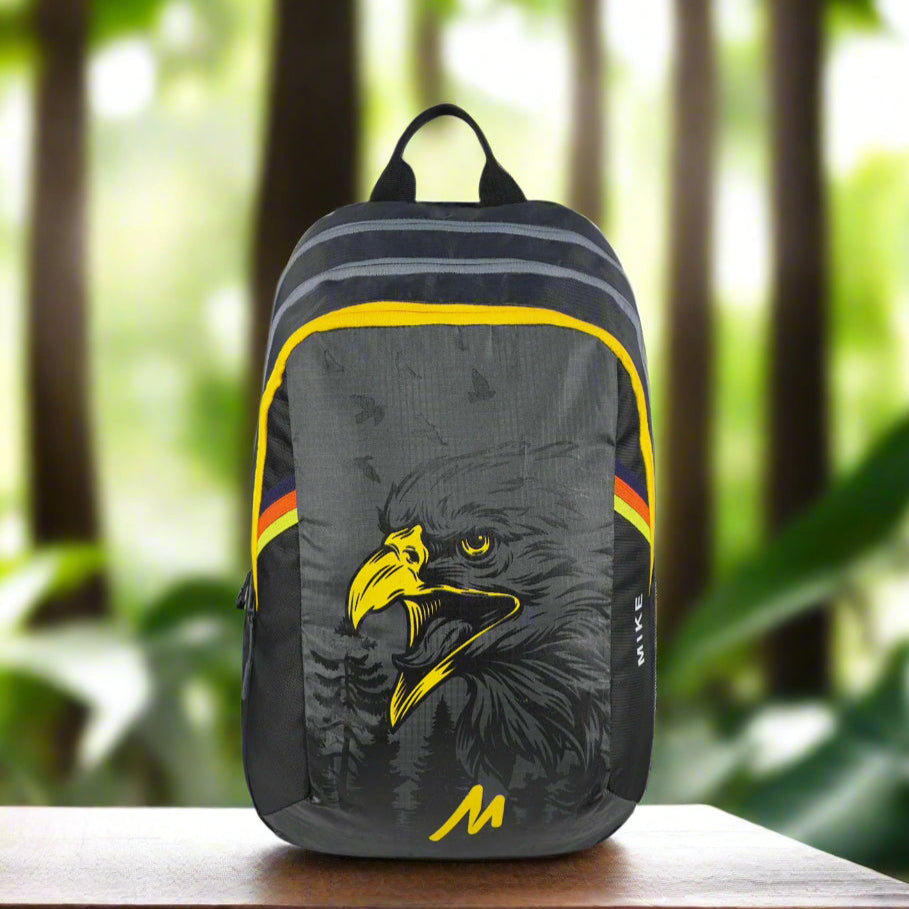 Mike Bags 27 Ltrs Steller Backpack - Eagle Theme – Smily Kiddos
